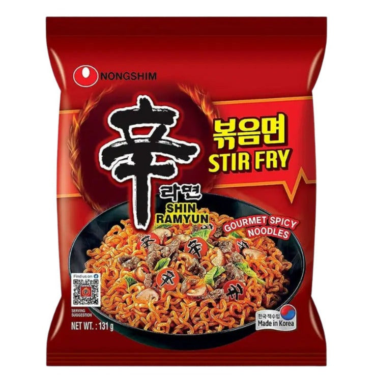 Nongshim - Shin Ramyun Noodles stir Fry - 131g – Snack Dojo