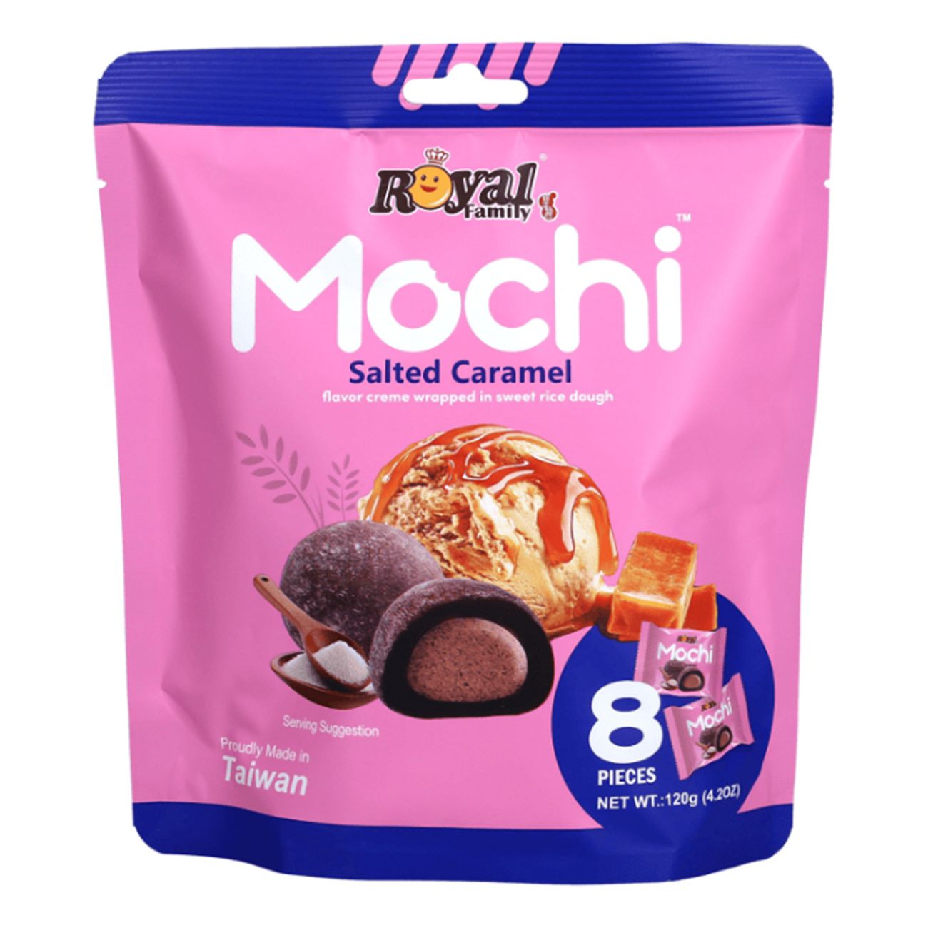 Royal Family Mochi Salted Caramel - 120g – Snack Dojo