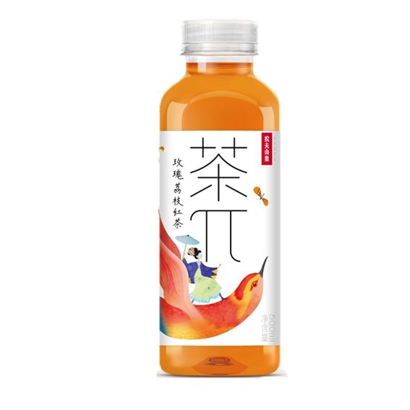 Nongfu Spring - Tè Pi greco gusto Lychee Rosa & Tè rosso - 500ml ...