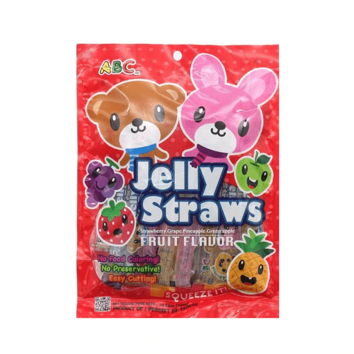 ABC Jelly Straws Frutta Mista(Gelatina) - 300g – Snack Dojo