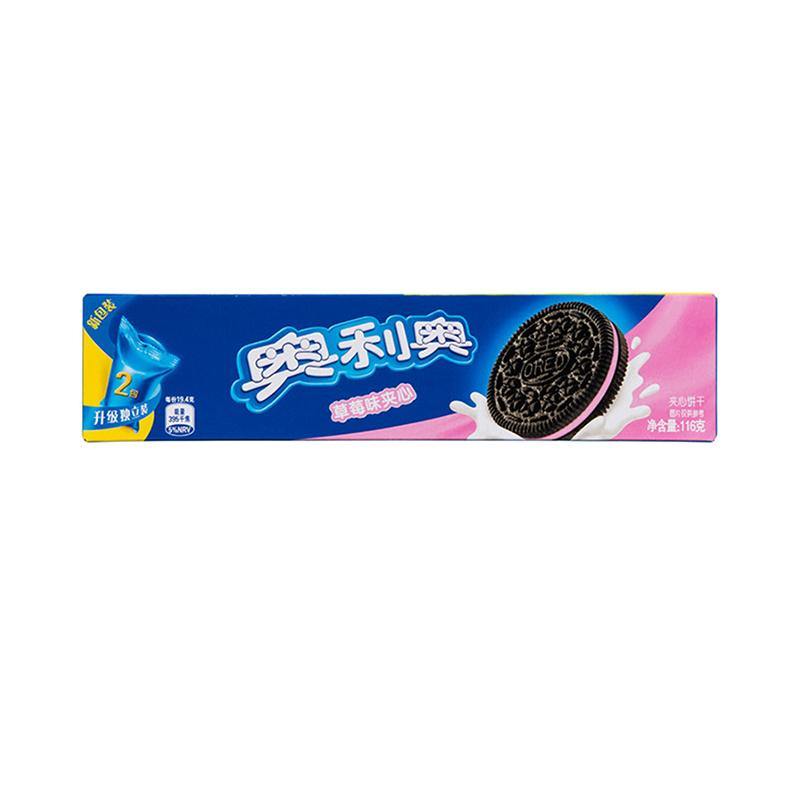 Oreo - Biscotti Gusto Fragola - 116g – Snack Dojo