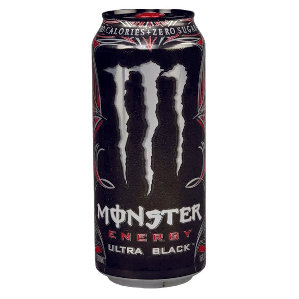 Monster Ultra Black - 500ml – Snack Dojo