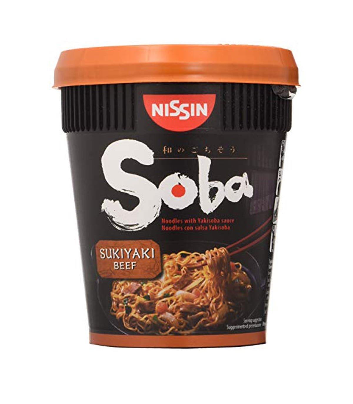 Nissin - Soba Wok Style gusto Sukiyaki Beef - 89g – Snack Dojo